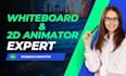 Create engaging whiteboard animation explainer doodle video by Queen_animator_ | Fiverr