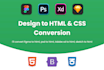 Convert figma to html, adobe xd to html, psd, sketch to html css by ...