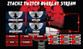 Design itachi twitch overlays stream by Lmehede | Fiverr