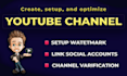 Create, setup, design, optimize and manage youtube channel by Ruramrangs | Fiverr