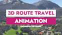 Do 3d route animation with google earth studio by Aladdin4design | Fiverr