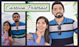 Draw custom cartoon comic character portrait by Warna_creatives | Fiverr