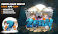 Create unique minecraft server logo , icon and banner by Manoali726 ...
