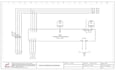 Draw electrical wiring diagram single line diagram power control cad by ...
