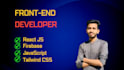 Be your expert front end developer with react js and tailwind css by Code_mine07 | Fiverr