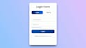 Draw a html login form by Hussainmalik701 | Fiverr