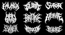 Design death metal or heavy metal logo band professionally by ...