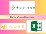 Create interactive dashboards and data visualizations using tableau, power bi by Scarlett00li ...