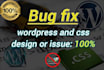 Fix any kind of css style and wordpress problem by Iqbalhossain7 | Fiverr