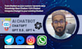 Create a chatbot using chatgpt, open ai, langchain by Obaidmuneer | Fiverr