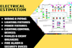 Do electrical material takeoff and cost estimate by Takeoffexpert | Fiverr