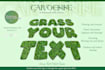 Transform your text, logo, or message into a green grass text effect by ...