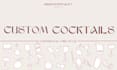 Create a custom cocktail recipe for your event by Briarhh | Fiverr