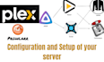 Radarr-, sonarr-, prowlarr-, unraid- und proxmox-server konfigurieren ...