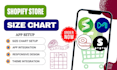 Setup shopify kiwi size chart size guide mageplaza bf smart csc esc snake jotly by Shopify ...