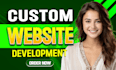 Build rebuild custom website development full stack front end back end developer by Webdev_pro2 ...