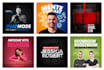 Design a podcast cover art and podcast logo by Designsbyuzair | Fiverr
