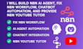 N8n ai agent n8n automation n8n workflow n8n chatbot fix n8n tutor youtube video