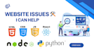 Fix html css javascript react and nodejs bugs and errors fast by Atteqshafiq | Fiverr