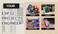 Do esp32 coding, esp32 firmware, esp idf project, esp32 cam esp8266, ble iot app by Ayotechmcu ...