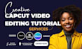 Teach you video editing using capcut and canva from basic to pro capcut tutor by Praise_deji ...