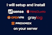 Configurar e instalar pfsense, wireguard openvpn, graylog, proxmox ha ...