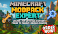 Create, fix, errors optimize custom minecraft modpacks, datapacks ...