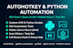 Créer des outils d'automatisation autohotkey, gui, script de jeu, bot de jeu roblox ...