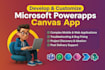Develop microsoft 365 power automate workflow power apps canvas app ...