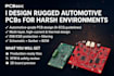 Design automotive grade pcb for car electronics, can bus and ev systems ...