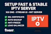 Configurar servidor stablei ptv, xui one, xtream ui, ministra panel ...