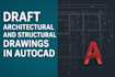 Draft architectural and structural drawings in autocad, cad drafter by ...
