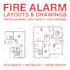 Design fire alarm layouts and fire safety cad drawings by Engr_james101 ...