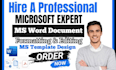 Modifier un document microsoft word, mise en forme ms word et ...
