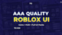 Create professional roblox ui, gui design, ui animation script for your ...
