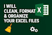 Do excel data entry, pdf to excel, cleaning, formatting and report ...