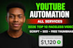 Create a professional youtube automation channel with 2026 top 10 ...
