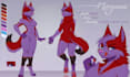 Draw your furry ref sheet, fursona reference sheet, oc, nsfw sfw anthro ...