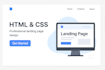 Create a simple responsive landing page using html and css by ...