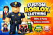Design roblox clothing design gfx ugc roblox character avatar style ...