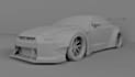 Complex 3d model, widebody kits, car design, 3d car parts for 3d print ...