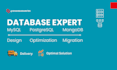 Design, optimize mysql, postgresql database, sql queries, migration ...