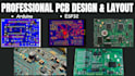 Do pcb design, layout and schematic for esp32, arduino and iot projects ...