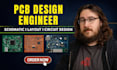 Do pcb design pcb layout and circuit schematic in altium eagle kicad ...