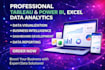 Create interactive tableau , power bi and excel dashboards by ...