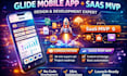 Build glide mobile app design glide ui and create saas mvp with vibe ...