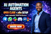 Build ai agents with open claw, n8n automation, and workflow systems by ...