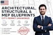Do house plan, city permit drawing, mep drawing, revit drawing and ...