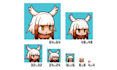 Create pixel art character, sprite sheet, game assets and animation by ...