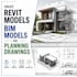 Revit-modelle, bim-modelle und planzeichnungen erstellen